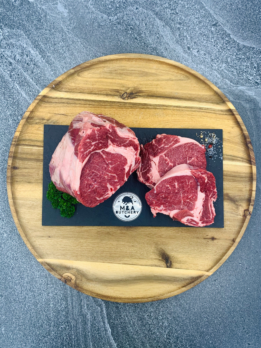 Whole Yearling Scotch Fillet from $45.99 – M & A Butchery