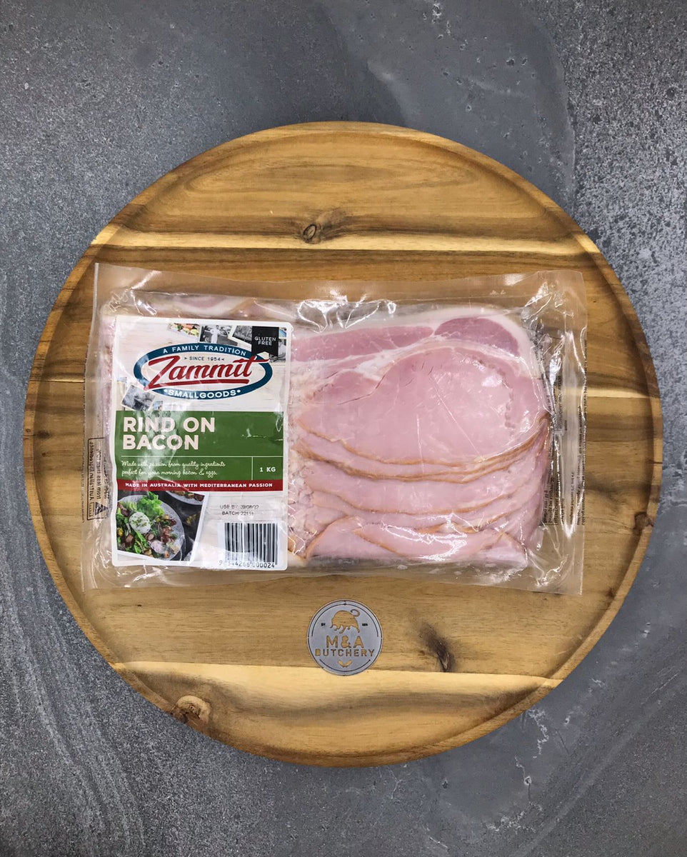 Zammit Cafe Bacon $16.99kg – M & A Butchery