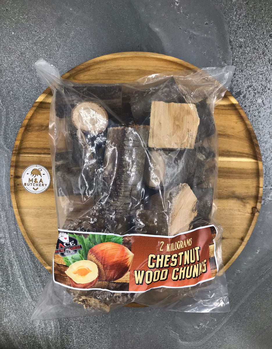 ACE Chestnut Wood Chunks – M & A Butchery