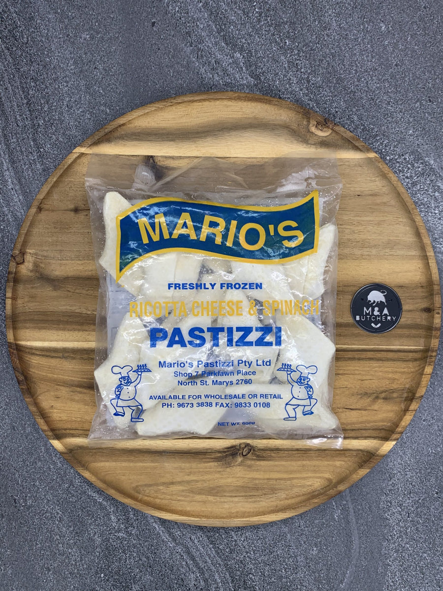 Mario's Ricotta Cheese & Spinach Pastizzi – M & A Butchery