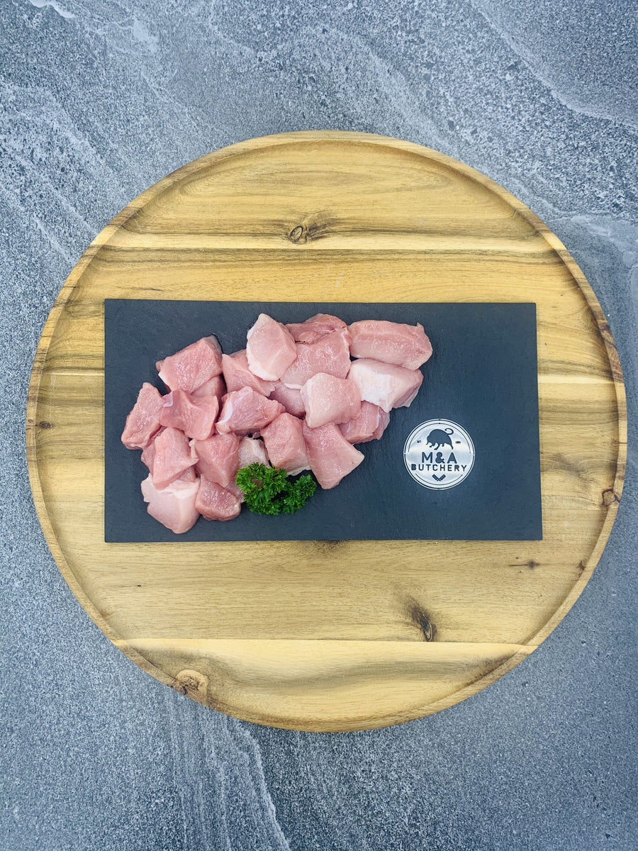 Diced Pork $19.95kg – M & A Butchery